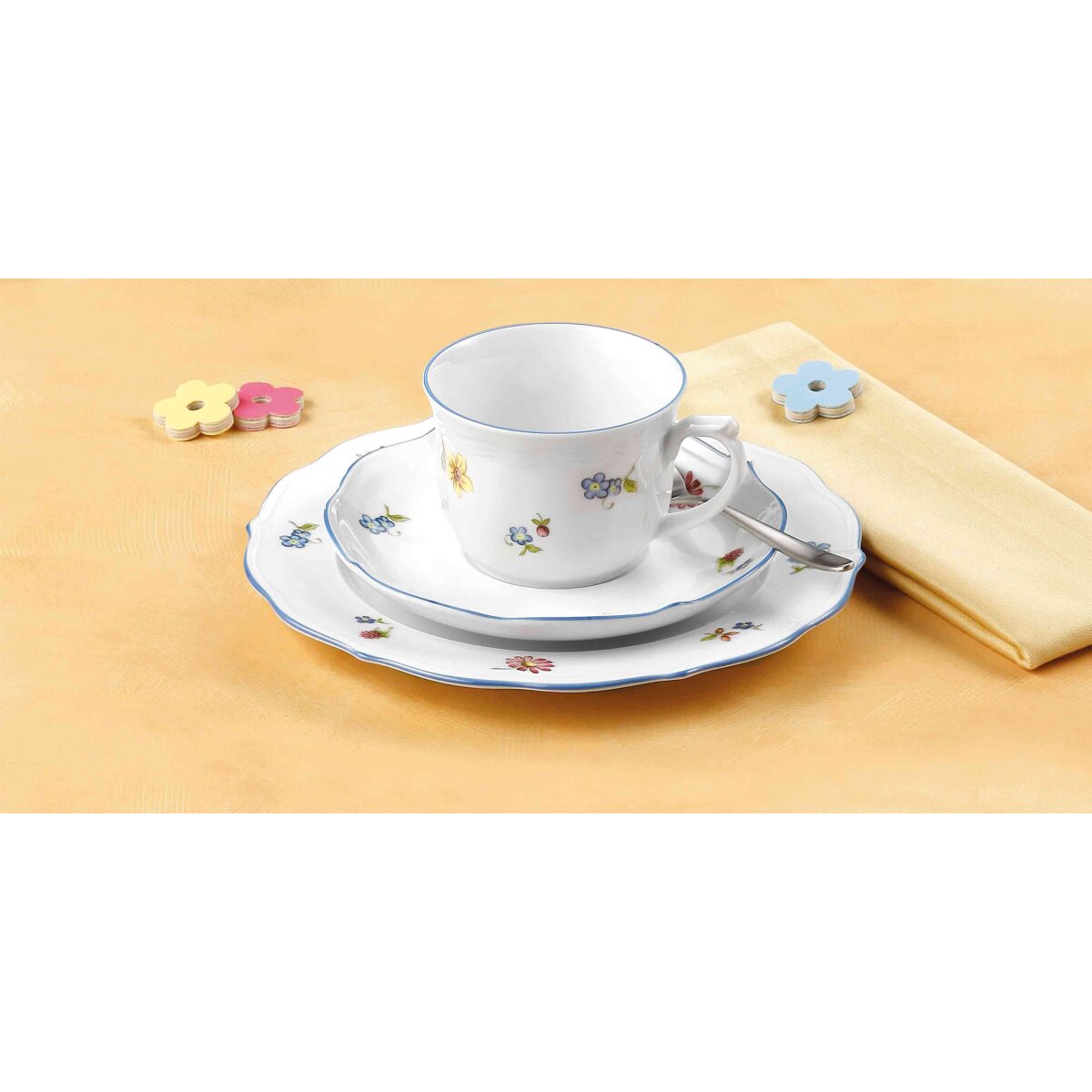 Seltmann Weiden Kaffeeservice Sonate Nostalgie Streublumen, 133,95